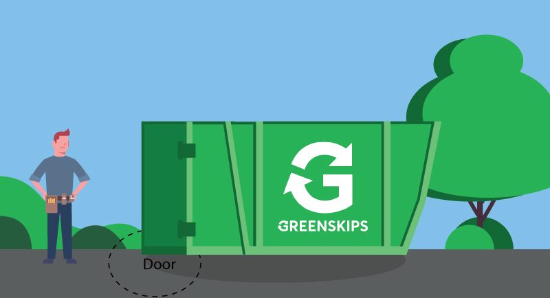 12 Cubic Metre Skip - Green Waste - Green Skips Skip Bin Hire